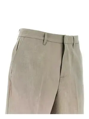 Emporio Armani Side Pockets Bermuda Shorts - Neutrals