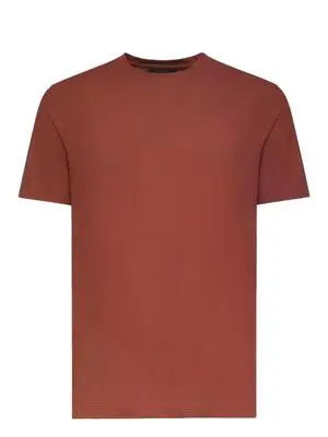 ZANONE Crew-neck T-shirt - Brown