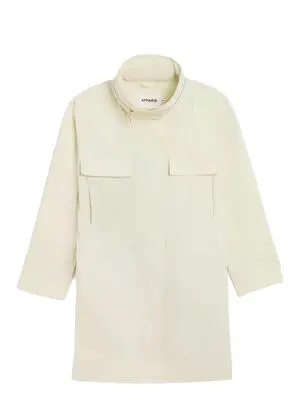 Apparis Apparis Bea Raincoat With Drawstring Waist Neutrals