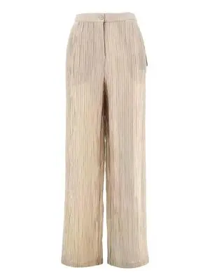 Emporio Armani Button-fastening Trousers - Neutrals
