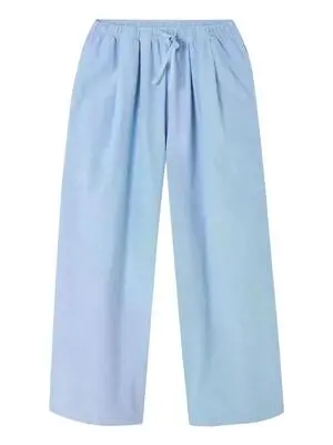 American Vintage Feoly Drawstring Palazzo Pants - Blue