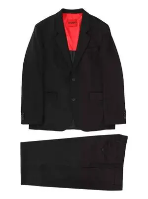 Hugo Single-breasted Extra-slim-fit Suit Suit - Black