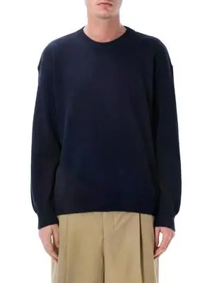 ROBERTO COLLINA Crewneck Sweater - Blue