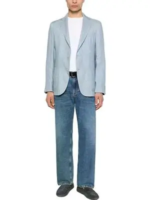 BOSS Chest-pocket Blazer - Blue