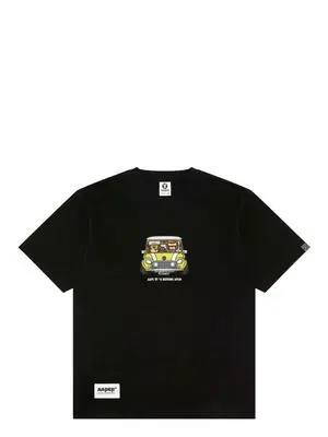 AAPE BY *A BATHING APE Graphic-print T-shirt Black