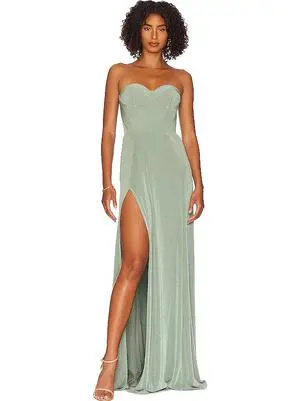 Katie May Mila Gown - Sage