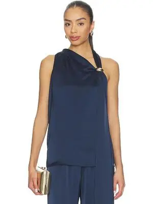 Amanda Uprichard Sonya Top - Navy