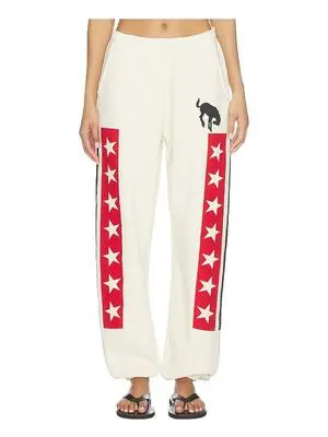 DARLIN Spangled Jogger Sweatpant - Ivory