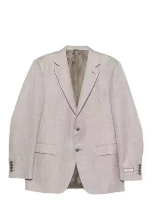 Canali Textured Blazer - Neutrals
