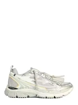 Off-White Arrows Zip Tie Lace-up Sneakers - Grey