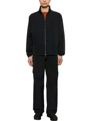 RC OUTDOOR SUPPLY Zip-up Jacket With Logo Detail - Black