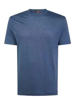 FILIPPO DE LAURENTIIS Crew-neck T-shirt - Blue