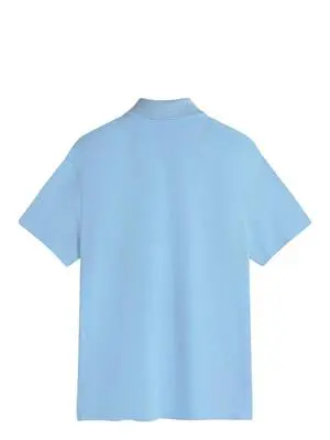 LES HÉRITIERS Chest-detail Polo Shirt Blue