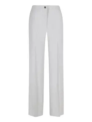 Seventy Buttoned Pleated Trousers - Grey