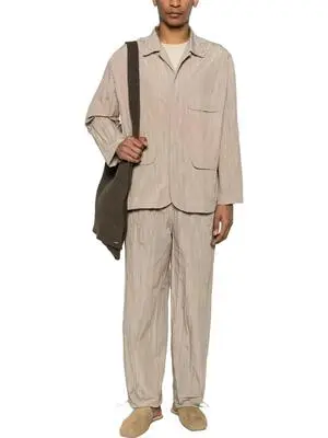 GONGDID DESIGN Flap-pockets Jacket - Neutrals