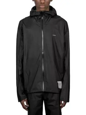 Satisfy Hooded Zip Jacket - Black