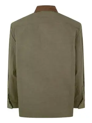 Barbour Corduroy-collar Shirt Jacket - Green