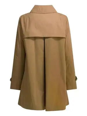 Herno Button-up Coat - Neutrals