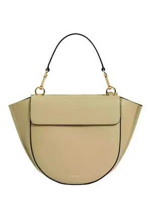 WANDLER Hortensia Flap Tote Bag - Neutrals
