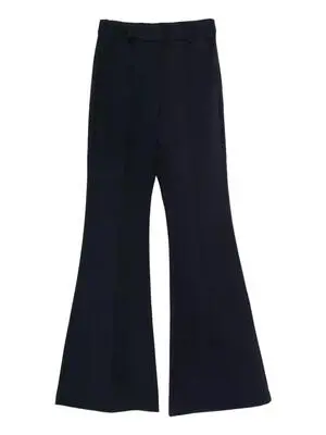 ALPHA TAURI Flared Trousers - Blue