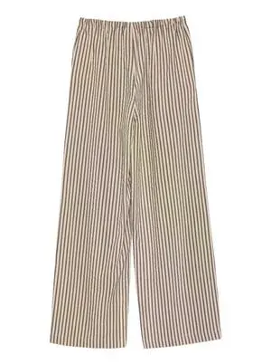 ALYSI Striped Trousers Neutrals