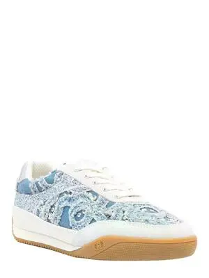 Liu Jo Embellished Denim Sneakers - Blue