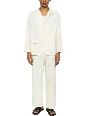 GONGDID DESIGN Flap-pocket Jacket - Neutrals