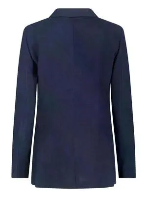 LARDINI Double-breasted Button Blazer - Blue