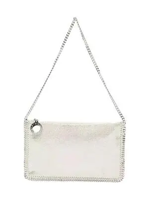 Stella McCartney Falabella Chain-Strap Shoulder Bag Silver