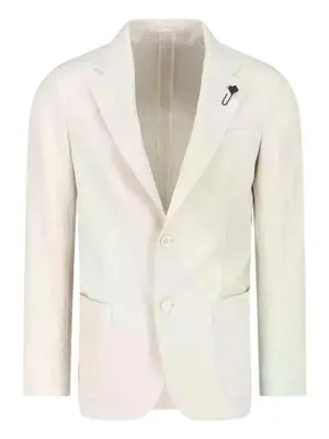 LARDINI Monopetto Blazer Neutrals