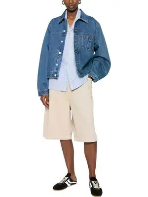 ARTE ANTWERP Fold Pocket Denim Jacket - Blue