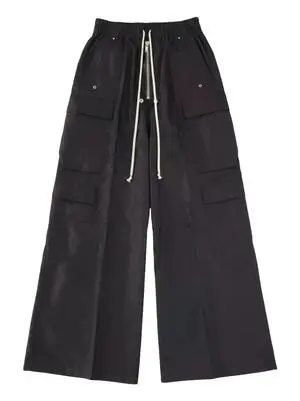 Rick Owens Drawstring Cargo Pants - Black