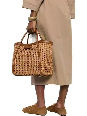 Max Mara Small Marine Tote Bag - Neutrals