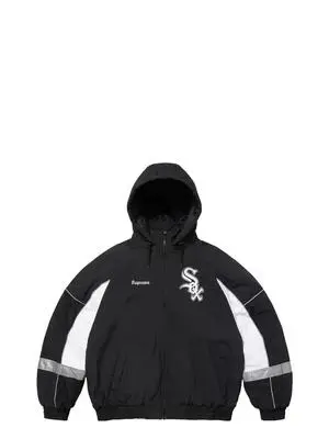 Supreme Chicago White Sox Hooded Stadium Jacket - Black
