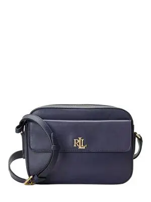 Ralph Lauren Logo-plaque Satchel Bag - Blue
