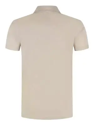 Paul & Shark Zipped Polo Shirt Neutrals