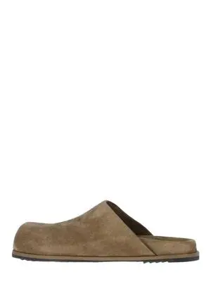 Rick Owens Suede Slip-on Sandals - Brown