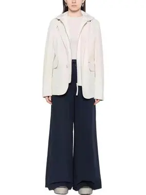 ALPHATAURI Hooded Blazer - Neutrals