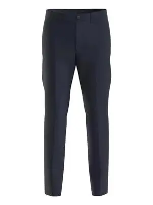 BOSS Logo-patch Trousers - Blue