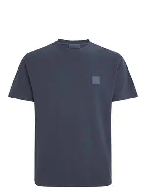 Stone Island Organic Cotton Ghost T-shirt - Blue