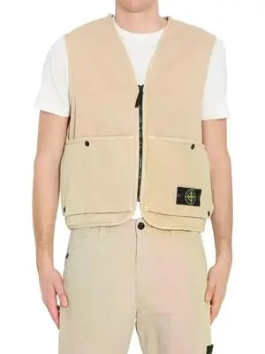 Stone Island Oversized Vest - Neutrals