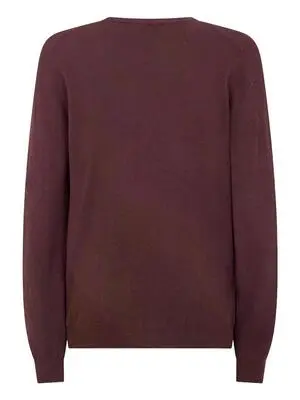 ROBERTO COLLINA Crew Neck Sweater - Red