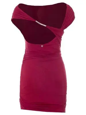 ANIYE BY Ruched Mini Dress - Red
