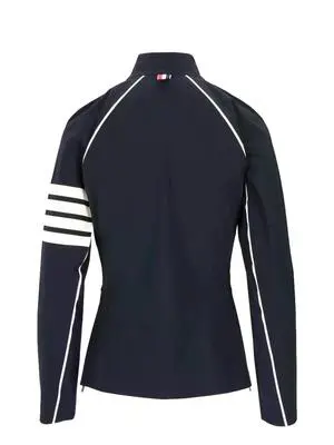 Thom Browne Compression 4-bar Zip-up Jacket - Blue