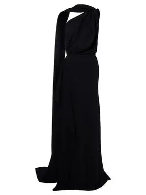 Maticevski Priority" Draped Gown - Black