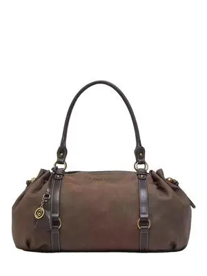 Liu Jo LIU JO Large Drawstring Shoulder Bag With Charm Detail Brown