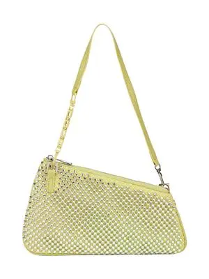 Gcds Comma Notte Shoulder Bag - Yellow