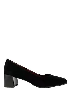 LINDA BAUMANN Block Heel Pumps - Black