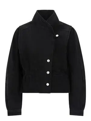 Isabel Marant Étoile Button-up Denim Jacket - Black