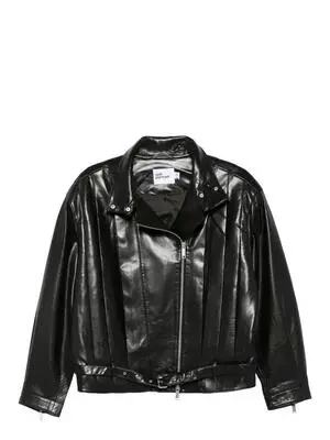 SELF-PORTRAIT Buckle Waist Jacket - Black